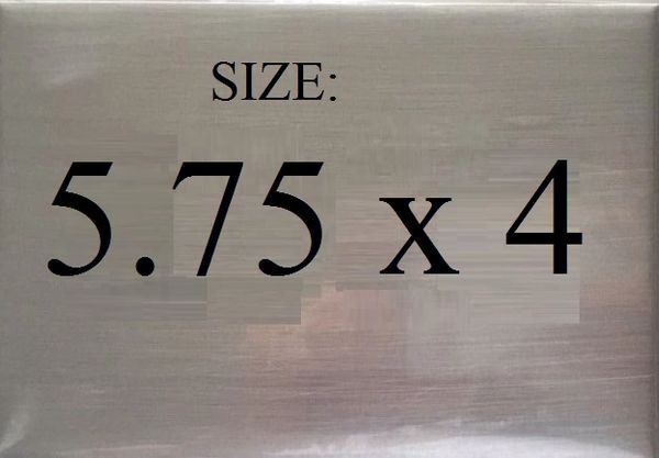 FLOOR NUMBER Sign - LOBBY Sign