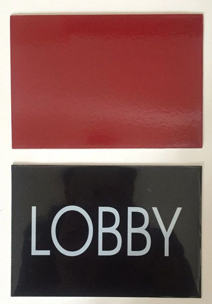 LOBBY Sign