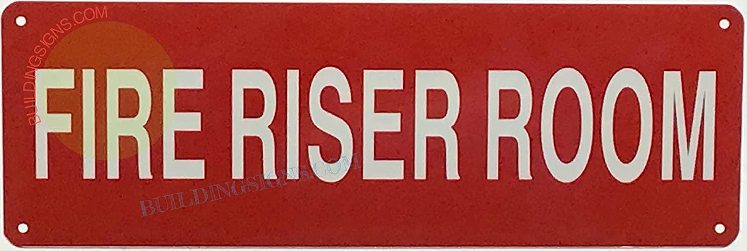 FIRE Riser Room Sign