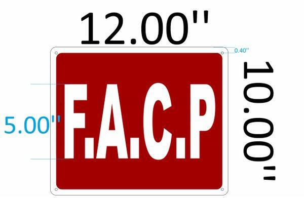FACP Sign