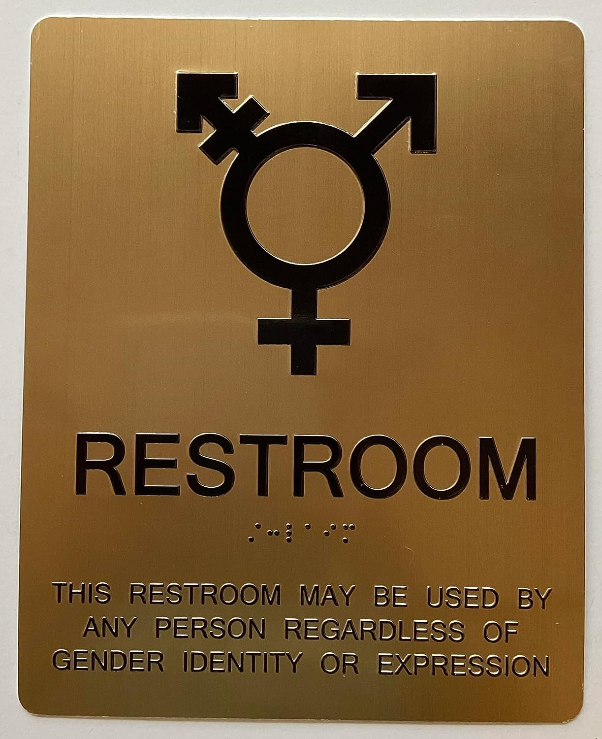 All Gender Restroom Sign This Restroom May BE Used by Any Person ...