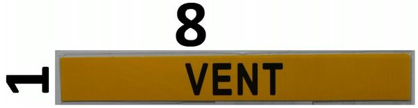 VENT SIGN