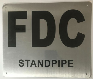 FDC STANDPIPE SIGN