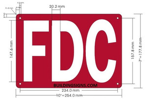 FDC Sign