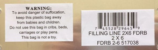 FILLING LINE Sign