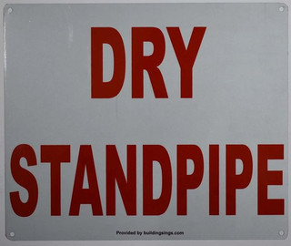 DRY STANDPIPE SIGN