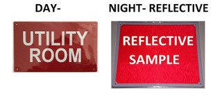 Utility Room Sign