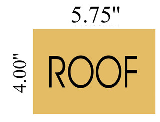 ROOF Sign
