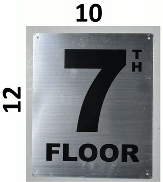 7TH Floor Sign