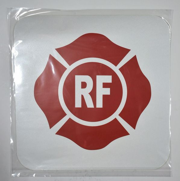 ROOF AND FLOOR TRUSS IDENTIFICATION SIGN (STICKER ) WHITE