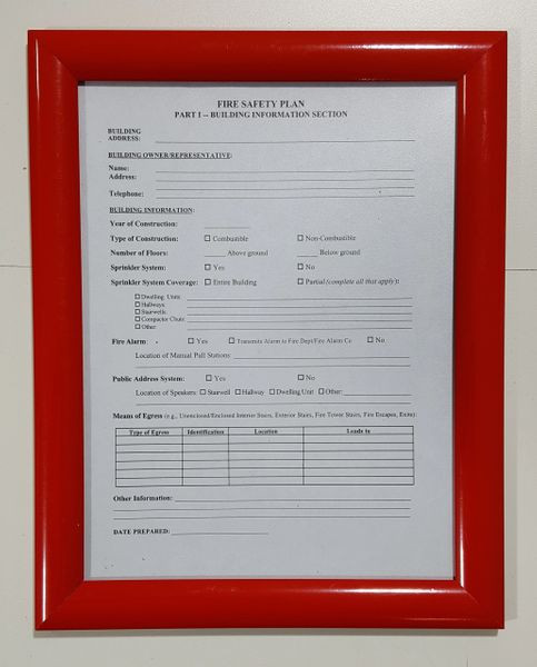 Notice: in CASE of FIRE Close All Doors