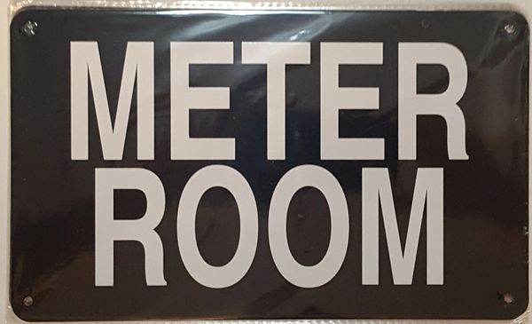 METER ROOM SIGN