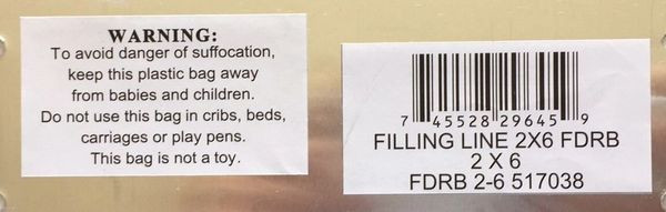 FILLING LINE Sign