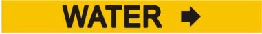 GAS RIGHT ARROW SIGN