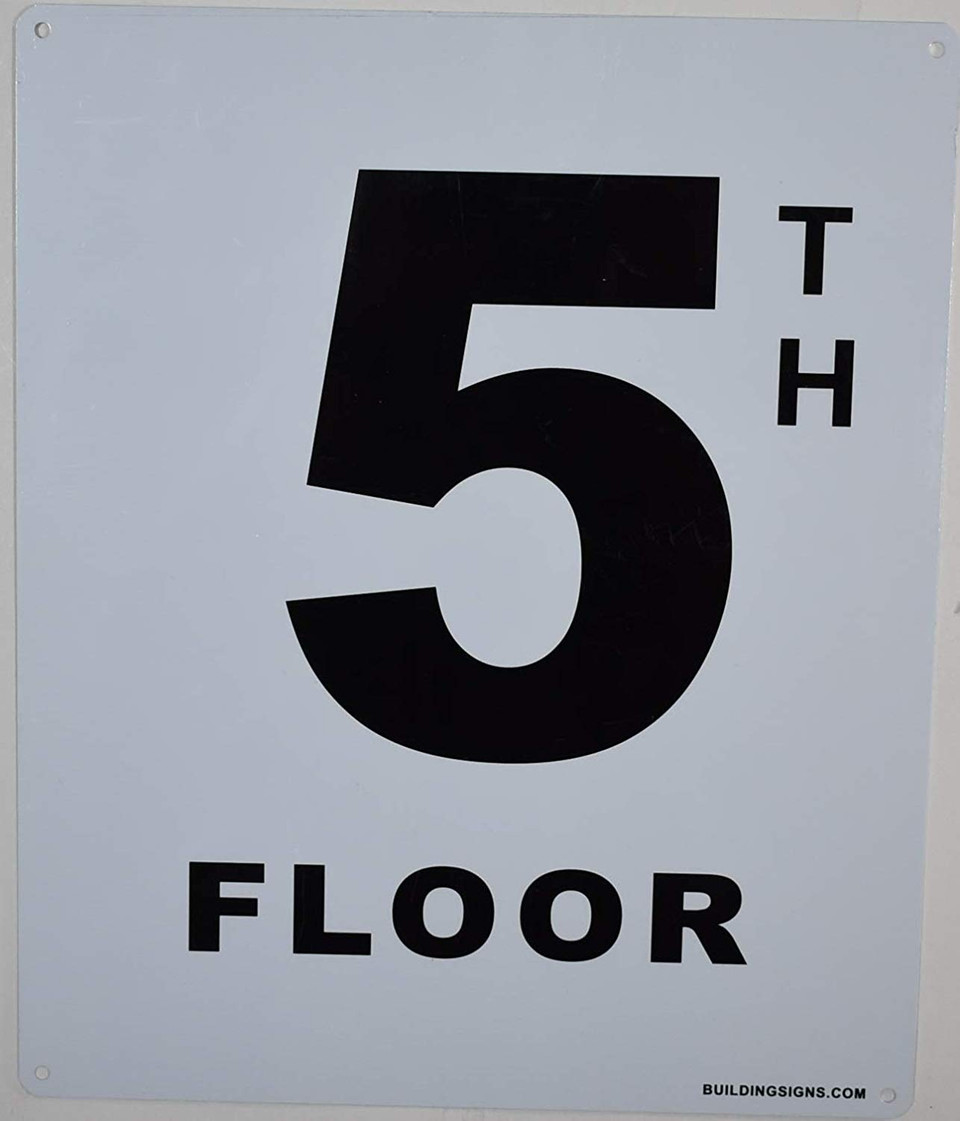 5th Floor Sign-Grand Canyon Line