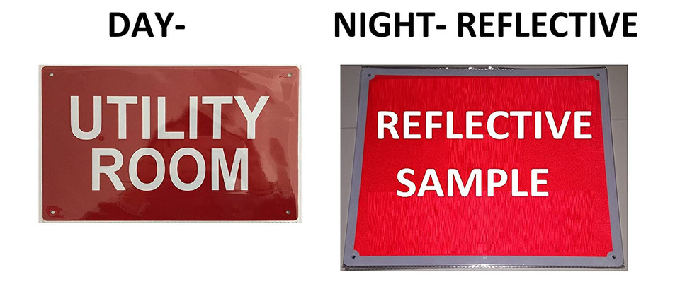 Utility Room Sign