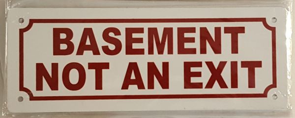 Basement Signs