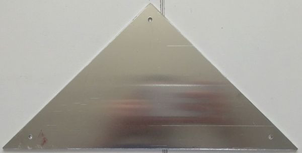 ROOF TRUSS IDENTIFICATION SIGN- REFLECTIVE !!! (ALUMINUM SIGNS ) (Red)