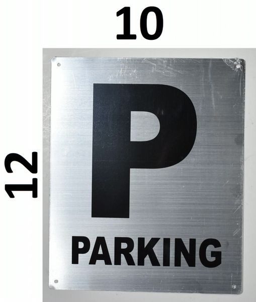 Parking Floor Number Sign
