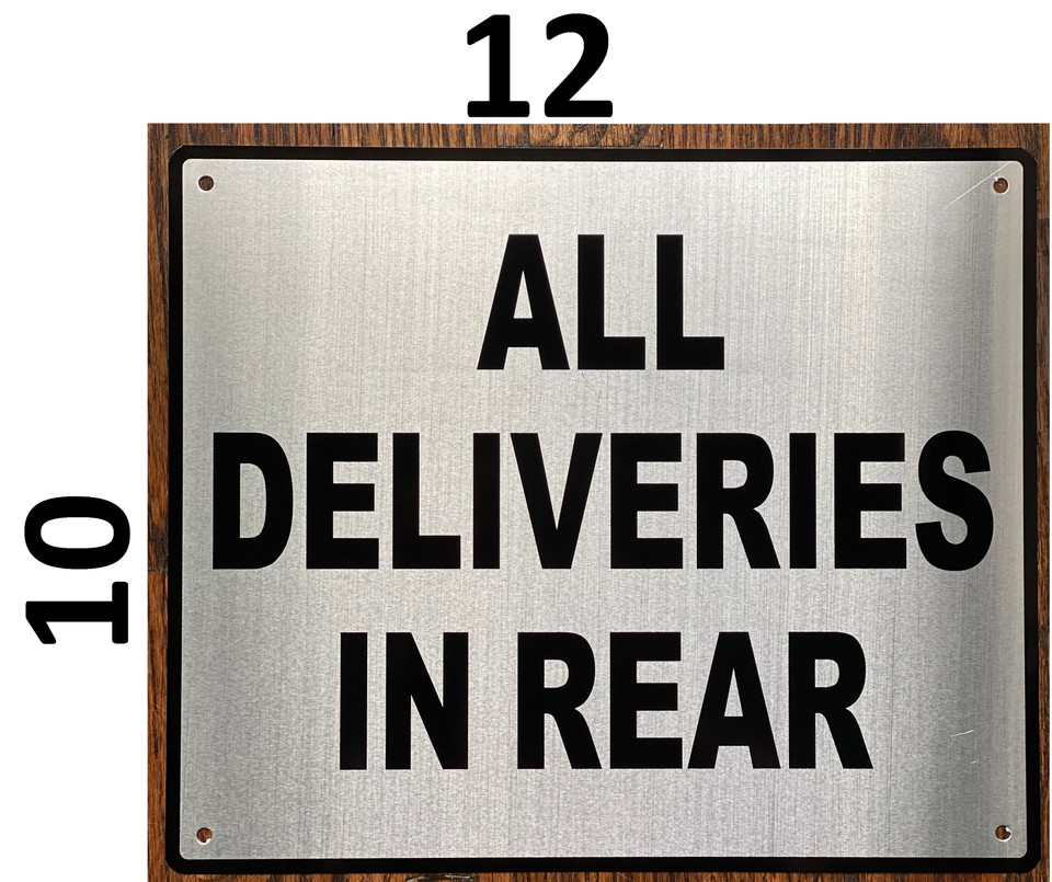 DELIVERY SIGNS - HPD-SIGNS.COM