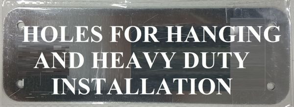 DISCHARGE SIGN
