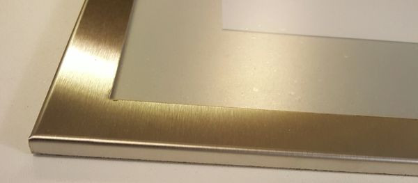 ELEVATOR CERTIFICATE FRAME STAINLESS STEEL (CERTIFICATE FRAMES)