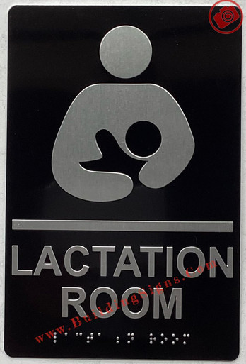 LACTATION ROOM SIGN Raised letters & Grade 2 Braille - Includes Red ...