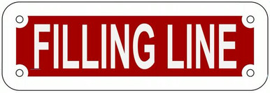 FILLING LINE Sign