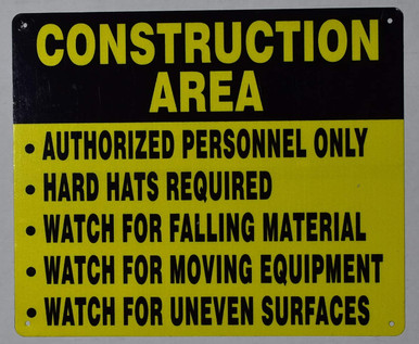 Construction Area Sign