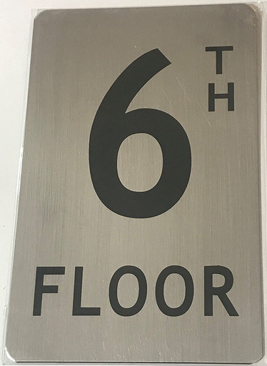 6TH Floor Sign