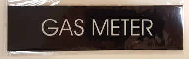GAS METER Sign