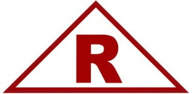 State Truss Construction Sign-R Triangular ( Sticker)