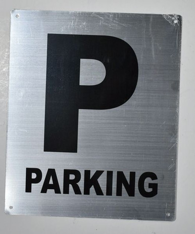 Parking Floor Number Sign