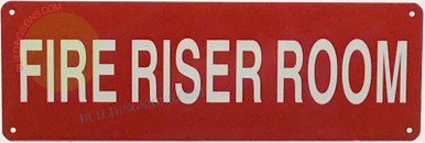 FIRE RISER ROOM SIGN
