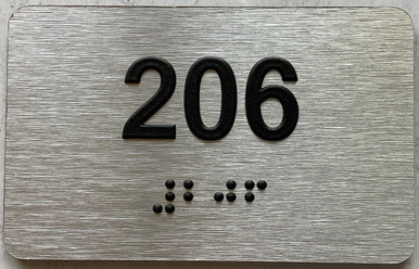Apartment number 207 sign -Unit Number 207 sign / Suite 207 sign ...