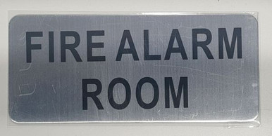 FIRE ALARM ROOM Sign