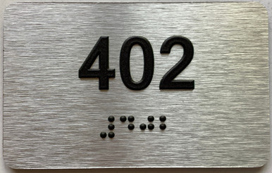 Apartment number 402 sign -Unit Number 402 sign / Suite 402 sign ...