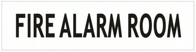 FIRE ALARM ROOM SIGN