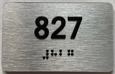Apartment number 827 sign -Unit Number 827 sign / Suite 827 sign ...