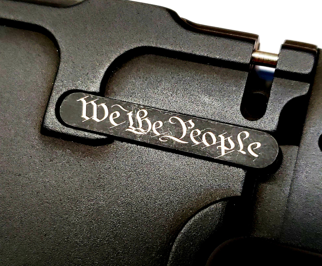CUSTOM AR MAG CATCH - WE THE PEOPLE