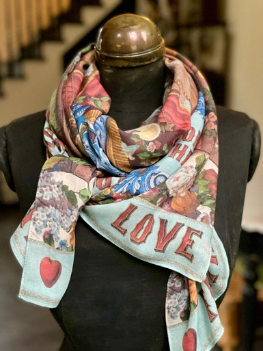 Love Language Scarf - Daisy Jane