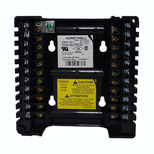 Honeywell Q7800A1005 Plastic 7800 Series Subbase