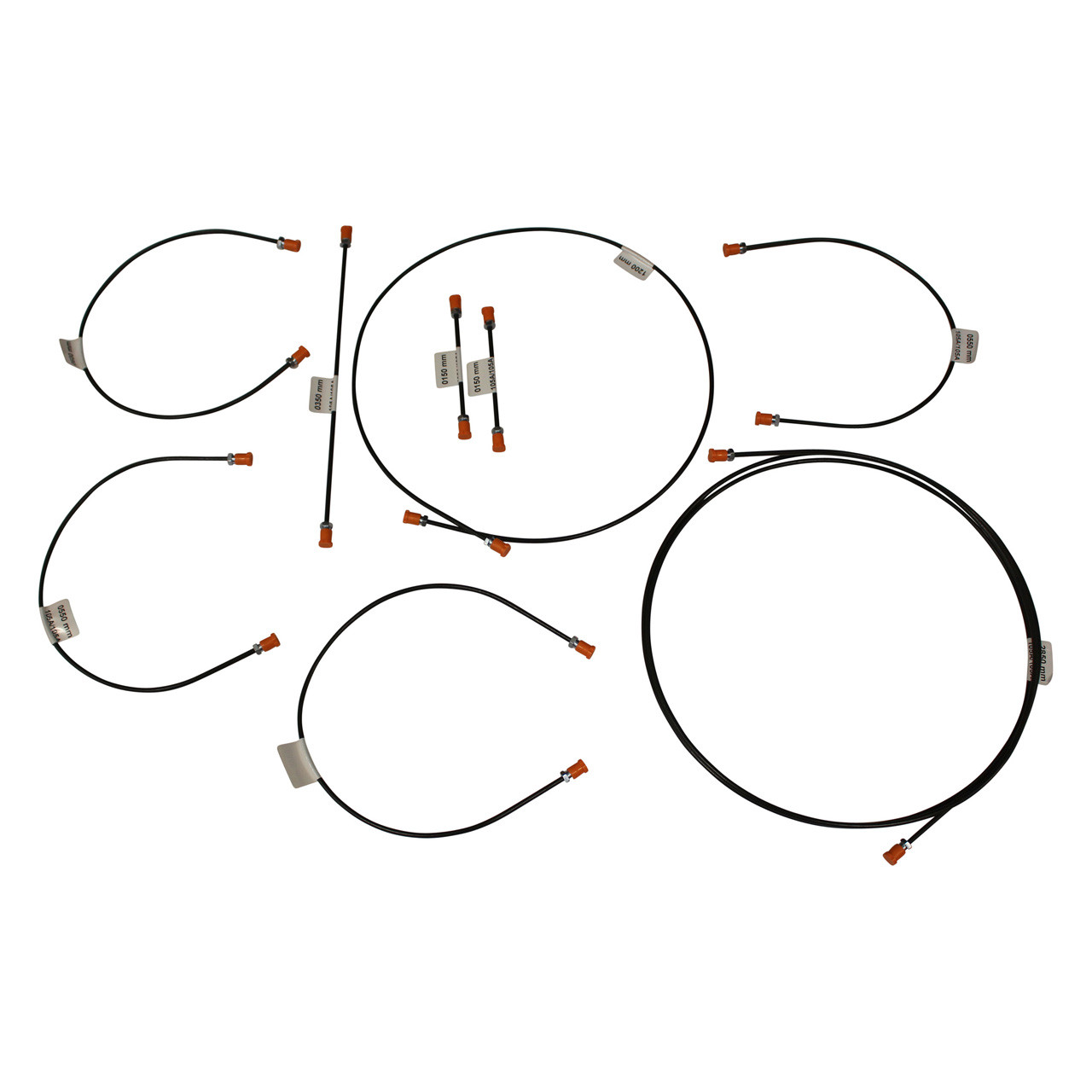 Metal Hard Brake Line Kit - 1980 - 07/1983 | Van Cafe