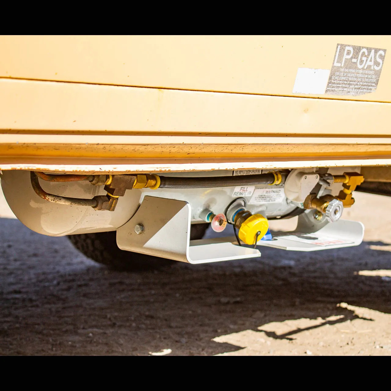 Undermount LPG Propane Tank | Van Cafe