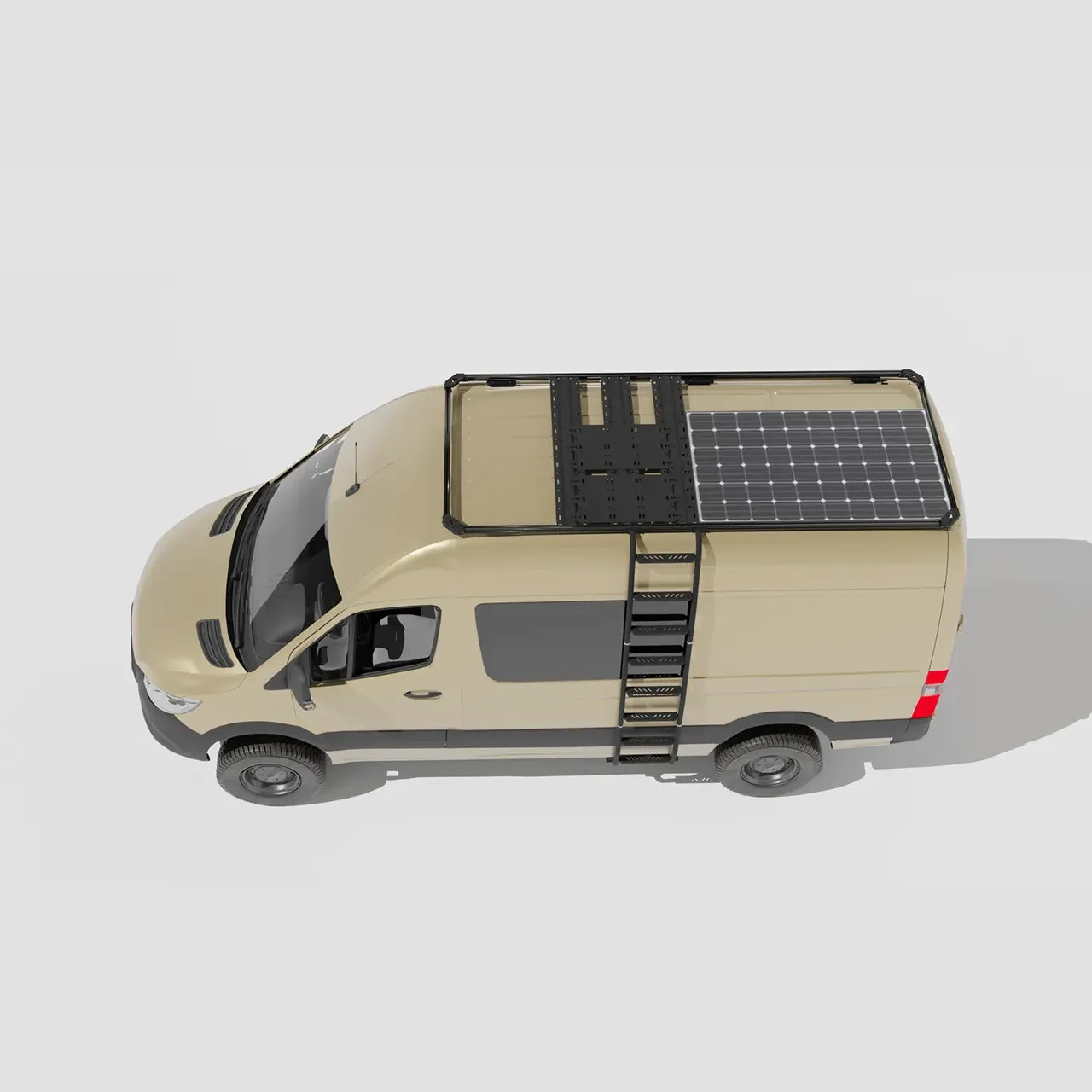 Rooftop Deck: Mercedes Sprinter Approach | Van Cafe