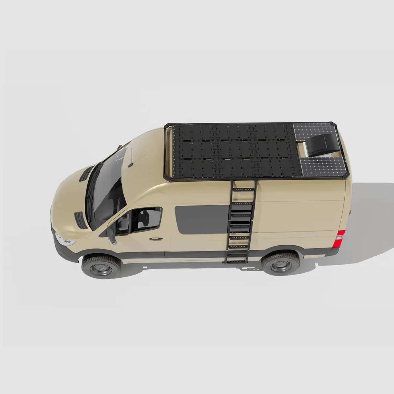Rooftop Deck: Mercedes Sprinter Summit | Van Cafe