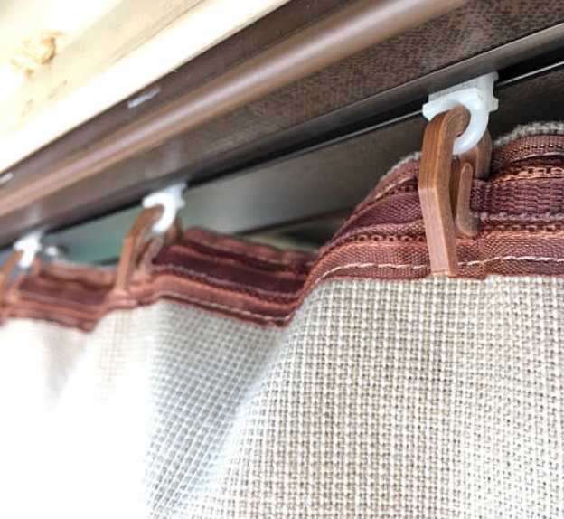 Camper Curtain Clips Tension Rod To Replace "C" Clips In 1994 Coleman