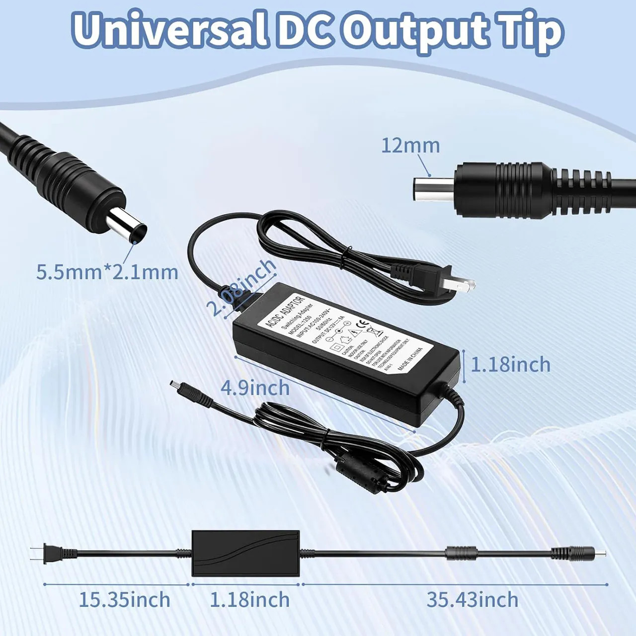 Aux Power Adapter For Propex PS2000 Portable Heater | Van Cafe