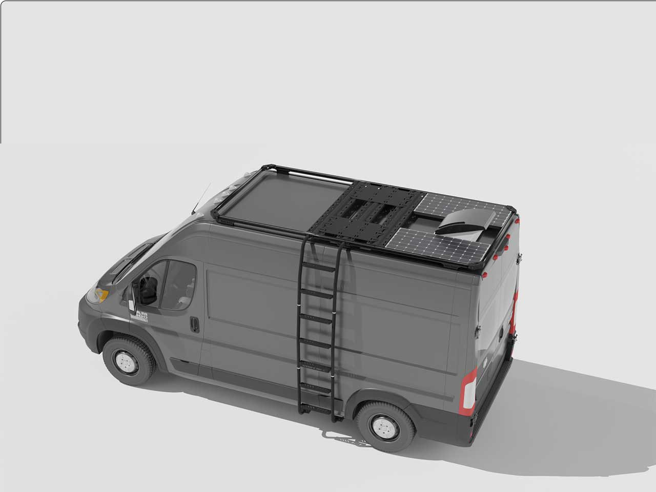 Rooftop Deck: ProMaster Approach | Van Cafe