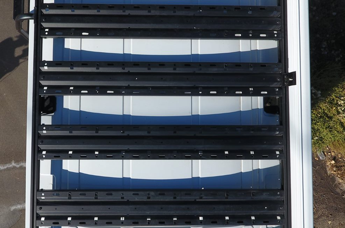 Rooftop Deck: Plank Kit for Sprinter | Van Cafe
